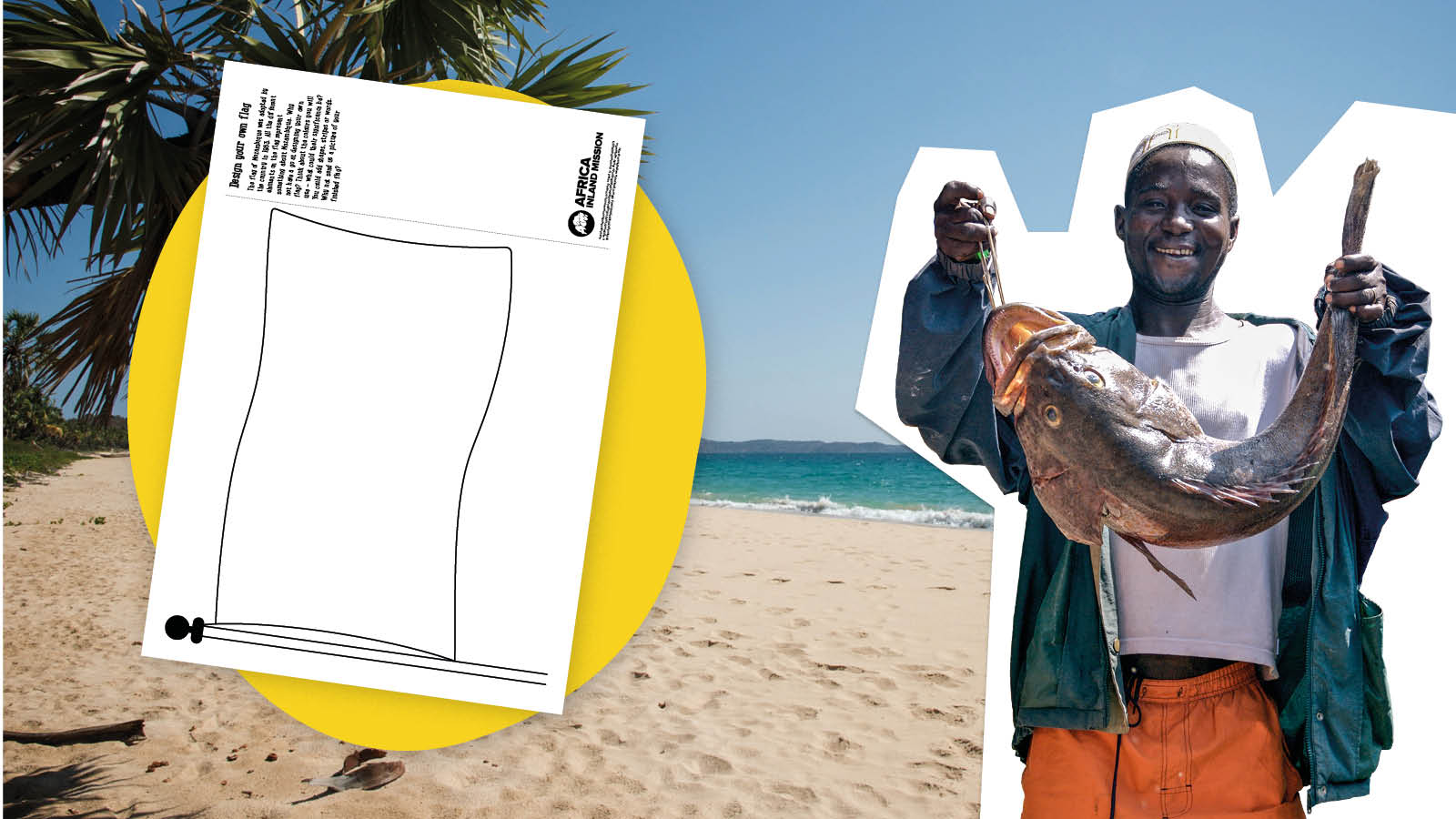 Design your own flag - Africa Inland Mission (Europe)