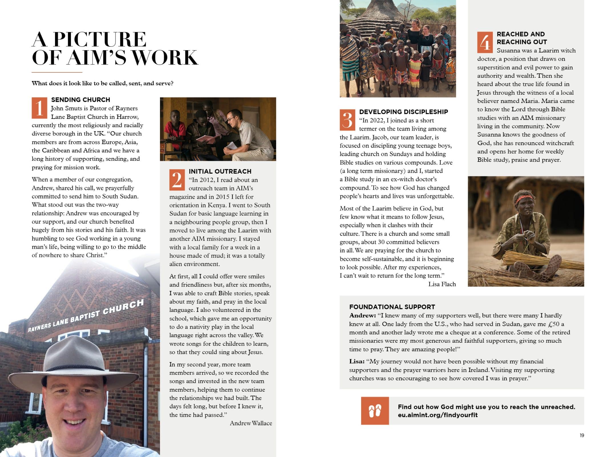 A picture of AIM's work - Africa Inland Mission (Europe)